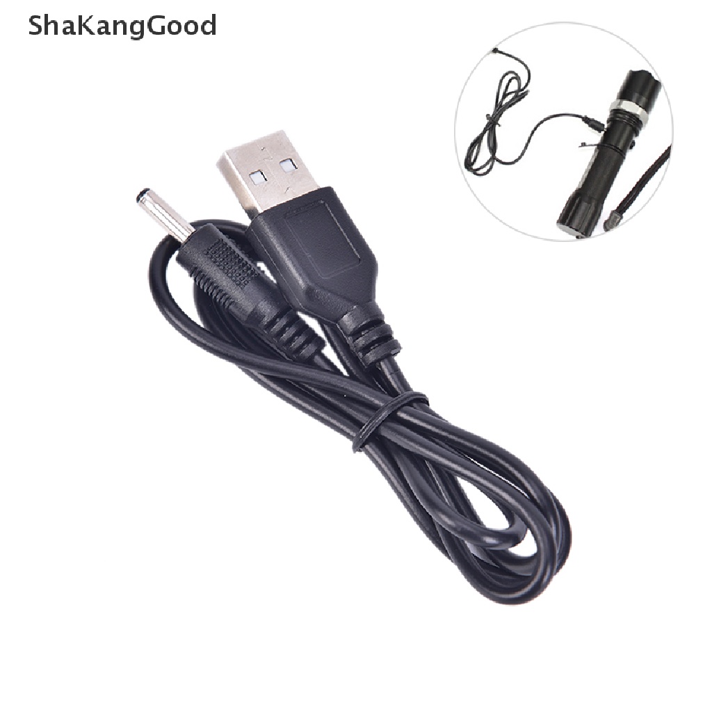 ShaKangGood Cord Mobile DC Power Charger For LED Flashlight Torch ...