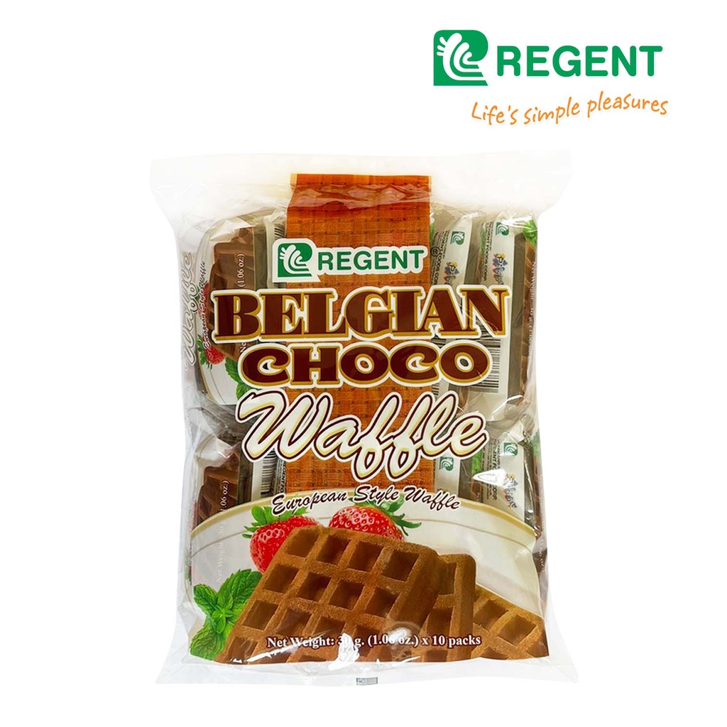 Regent Foods Belgian Choco Waffle (Choco Flavored) | Shopee Philippines