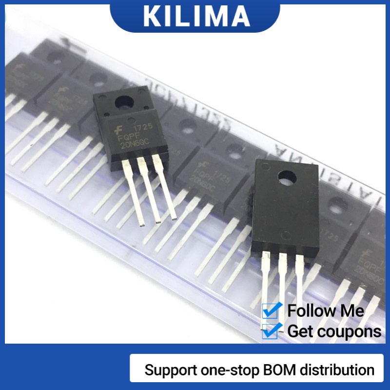 2Pcs Original Transistor 20N60 FQPF20N60C TO-220F 600V 20A | Shopee ...