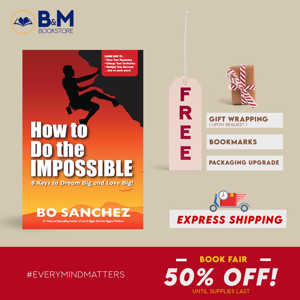 How To Do The Impossible Book By Bo Sanchez | Shopee Philippines