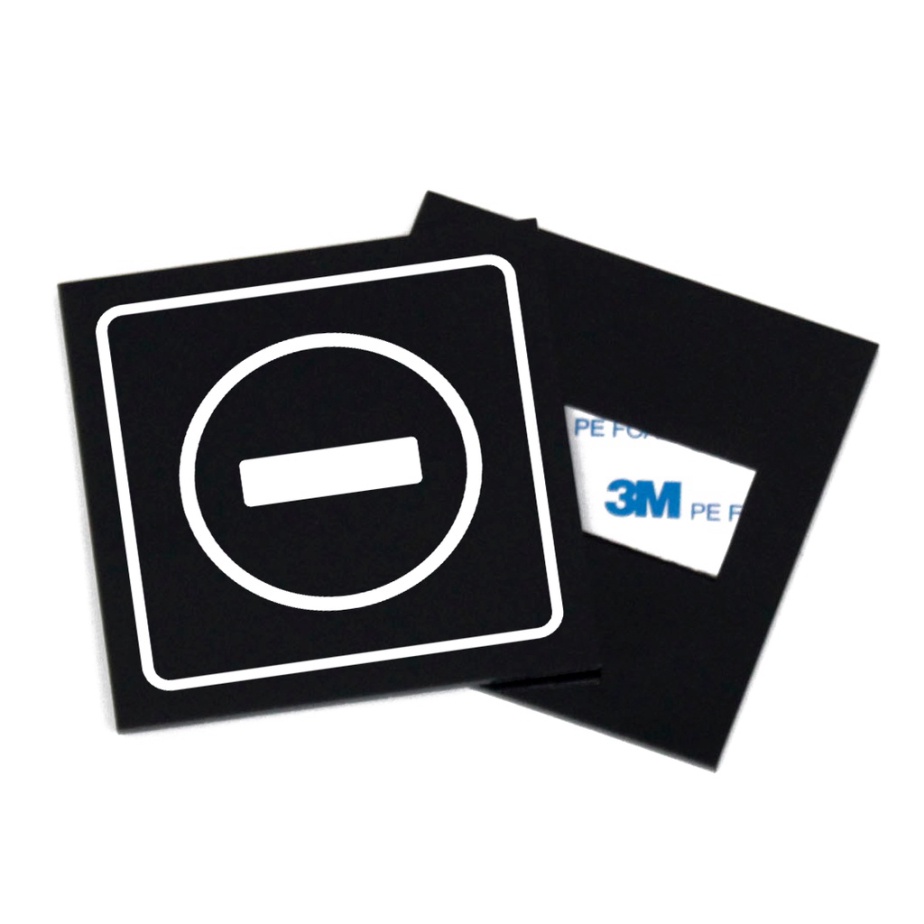 Signage No Entry - door sign - No Entry - Quality acrylic sign board ...