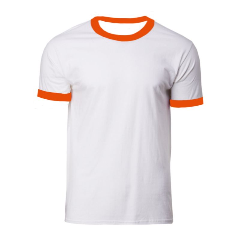RINGER T-SHIRT WITH COMBINATION SLEEVE COLOR | Shopee Philippines