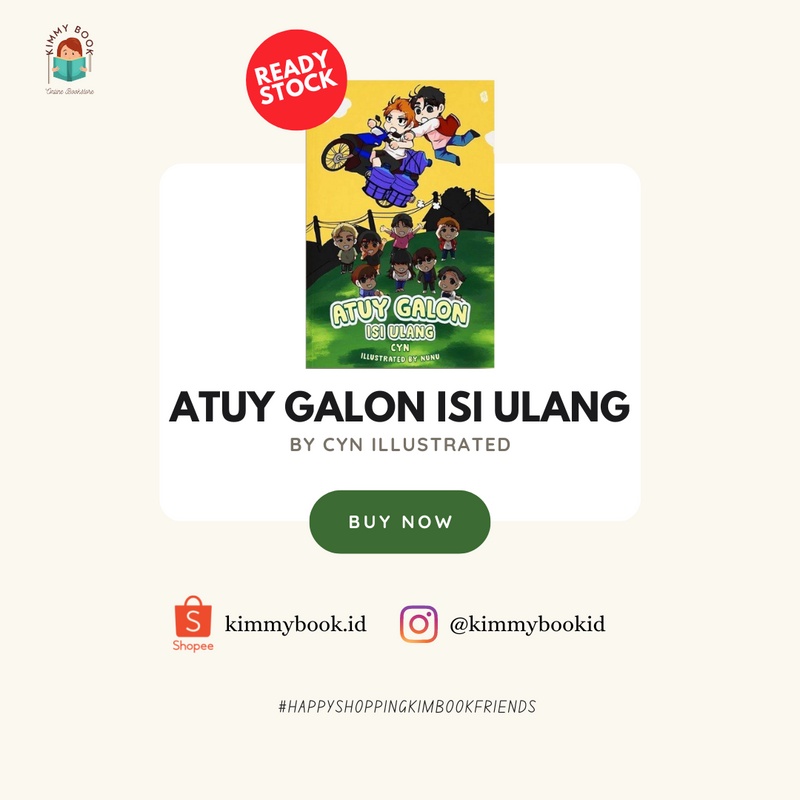 Atuy Gallon Comic Refillable (100% ORIGINAL) | Shopee Philippines