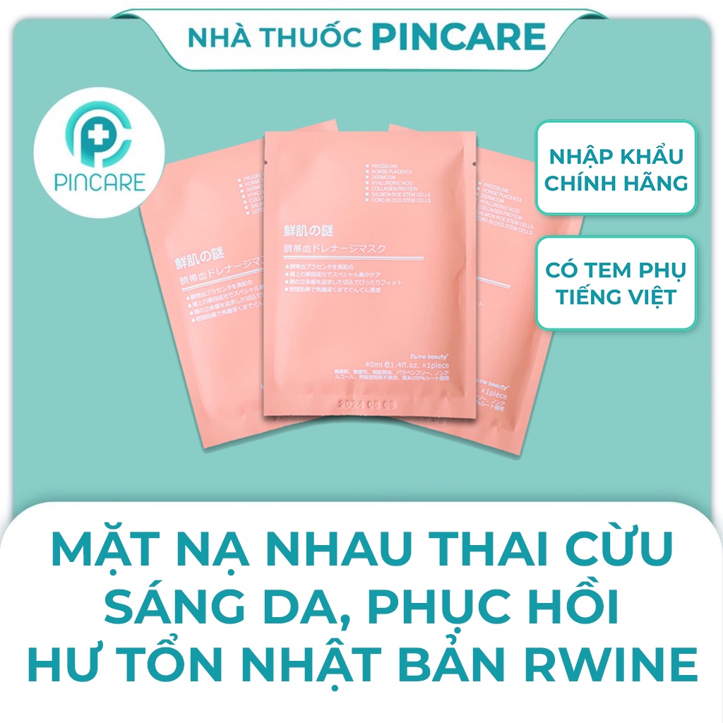 Japanese sheep Placenta Mask Rwine Beauty Stem Cell Placenta Mask ...