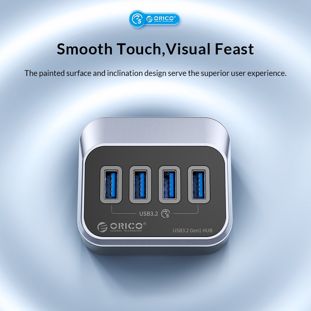ORICO USB Hub USB 3.0 7 Ports High Speed 5Gbps Extension Hub Type C to ...