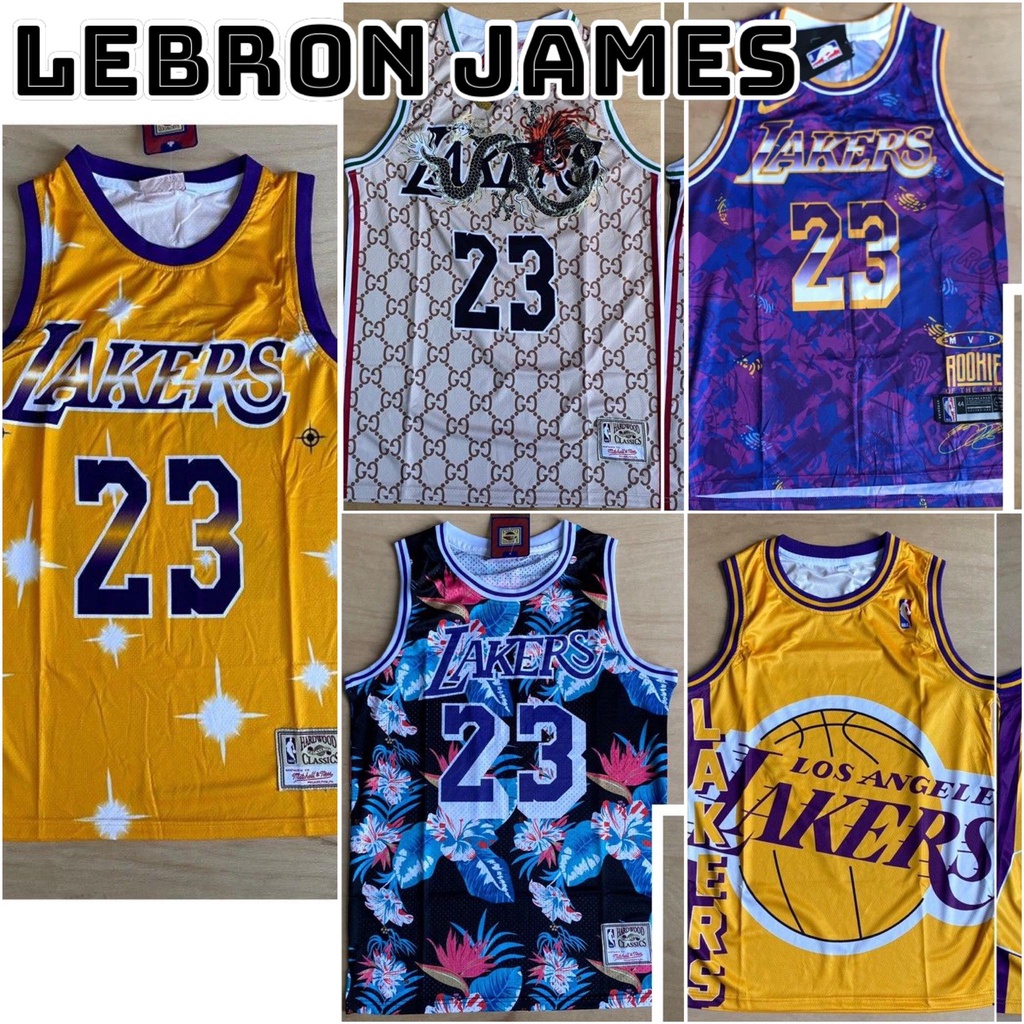 Lebron james los angeles lakers jersey original sublimation | Shopee ...