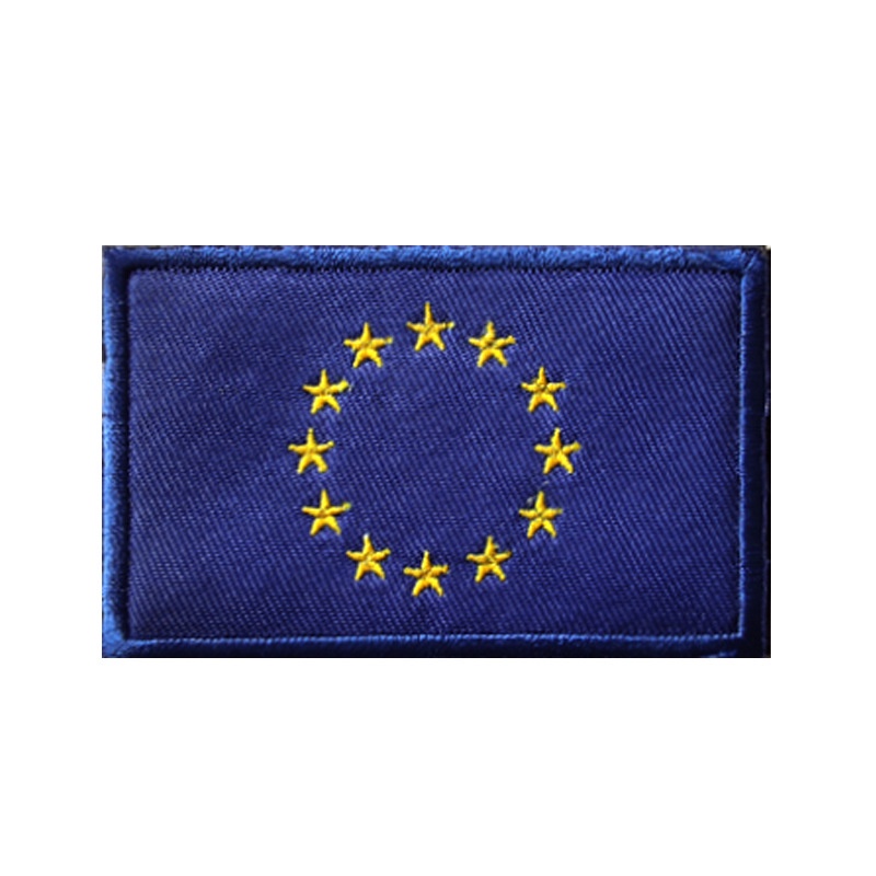 1PCS 8*5CM United Nations,European Union Emblem,Embroidery Applique ...