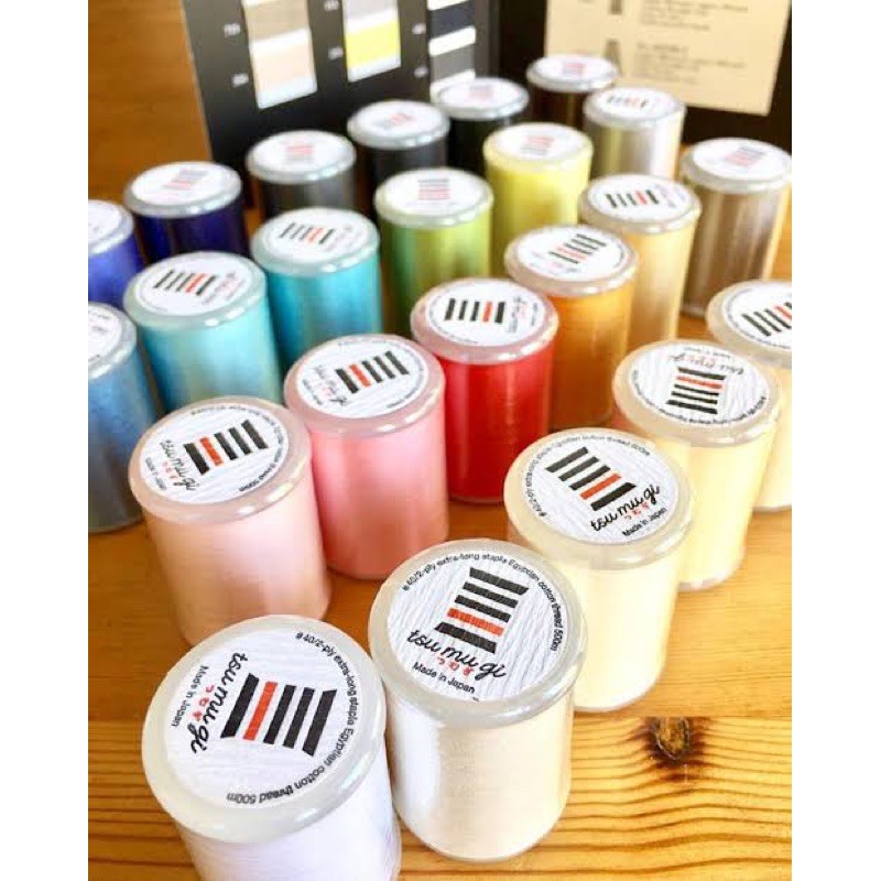 Cosmo Tsu Mu Gi Thread Sewing quilting applique crafting 500 Meter Long | Shopee Philippines