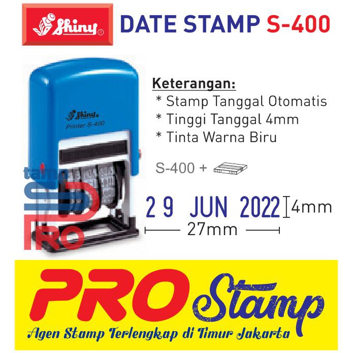 Shiny Stamp S-400 (4mm starter) | Shopee Philippines