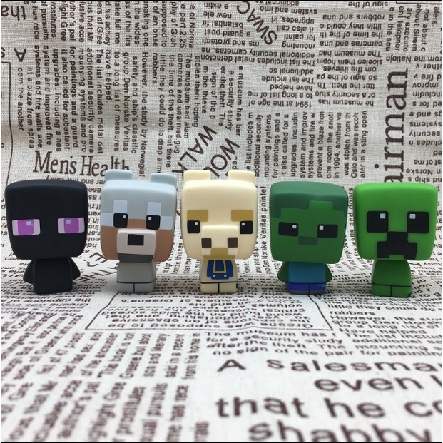 Minecraft Genuine Chip Character mojang Is Very Cute | Shopee Philippines