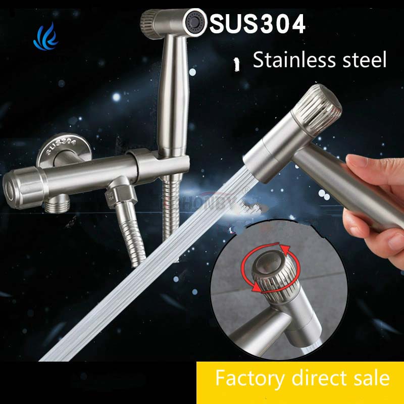 304 stainless steel pressurized toilet flush bathroom flush small ...