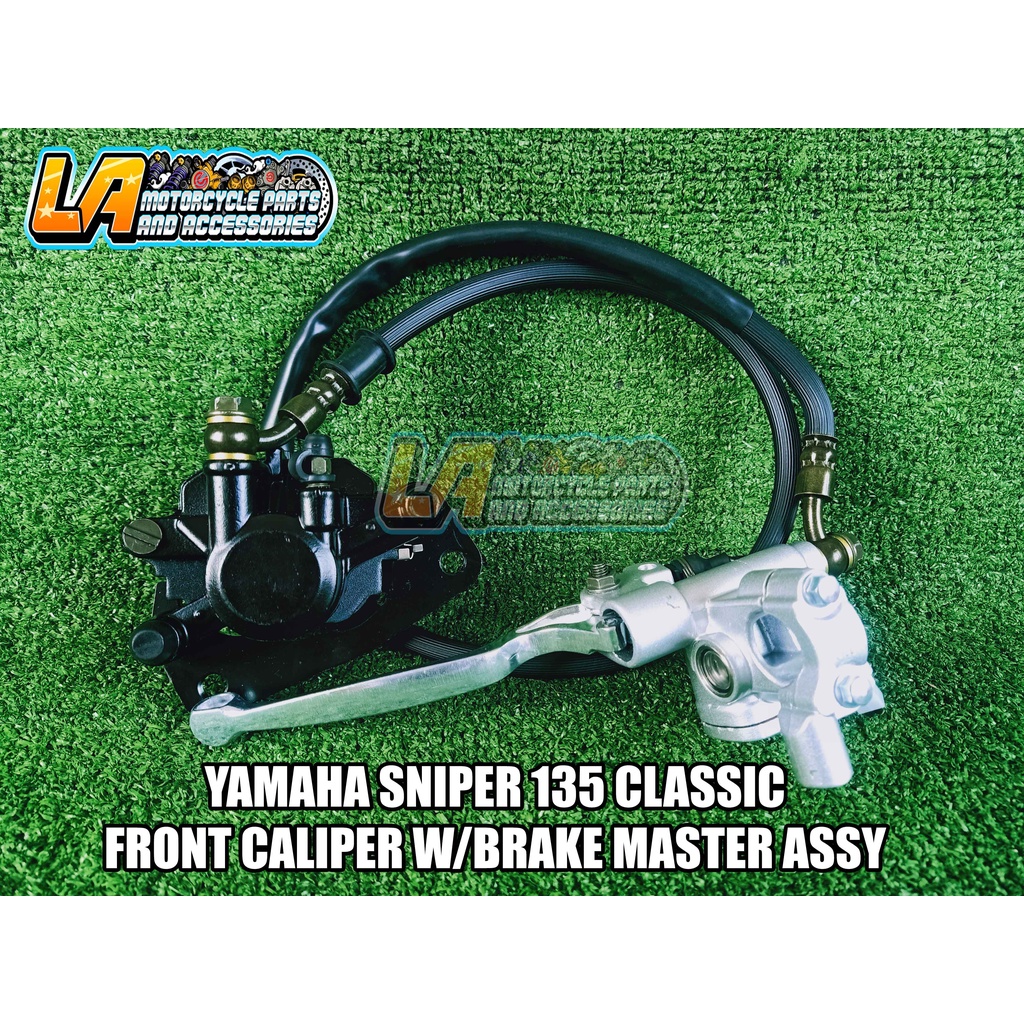 TTGR YAMAHA SNIPER 135 CLASSIC FRONT CALIPER W/BRAKE MASTER ASSEMBLY ...