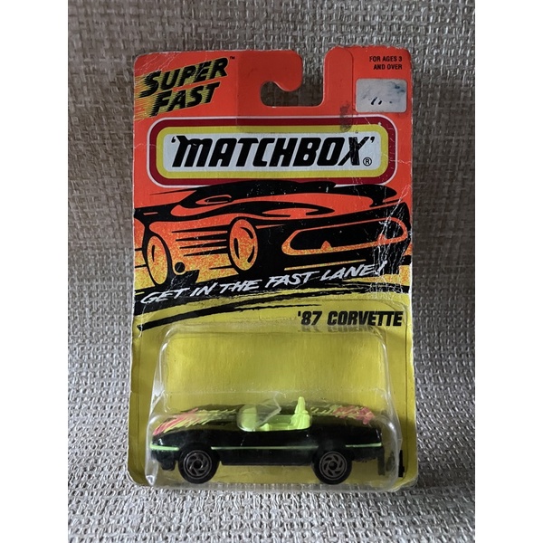 Matchbox Diecast Vintage 1987 Corvette Car Brand New | Shopee Philippines
