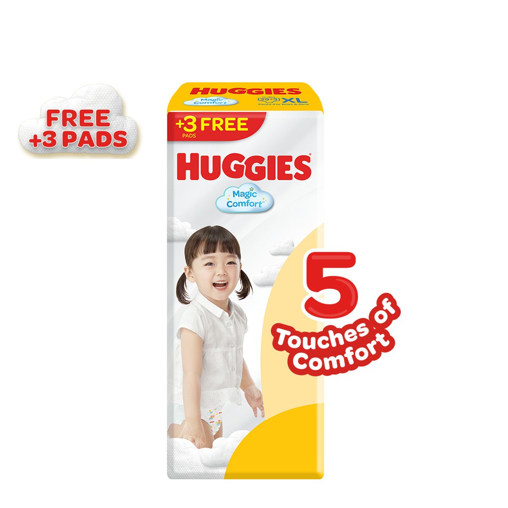 Huggies Magic Comfort Jumbo XL 32 Pieces | Shopee Philippines