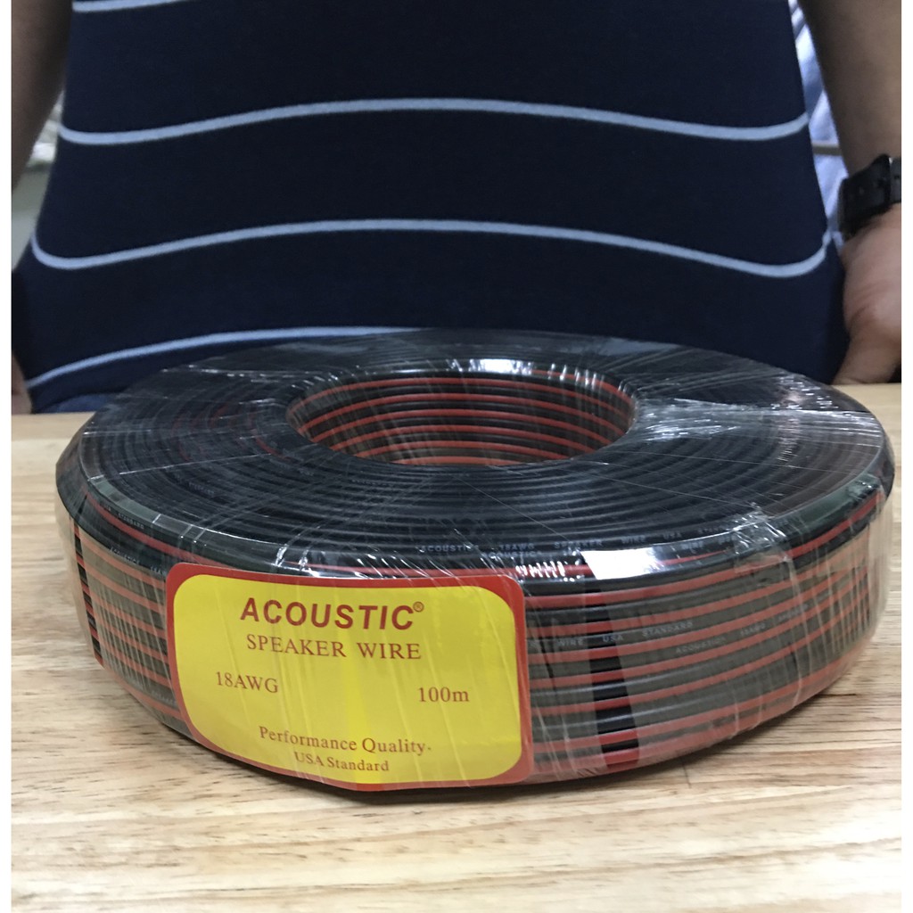 #18 Speaker Wire/Cable (ACOUSTIC) | Shopee Philippines
