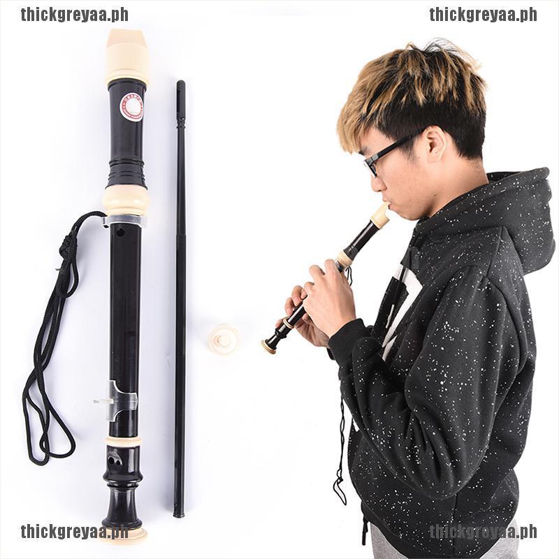 【thickgreyaa】Adjustable ABS Non-toxic Eight Hole Flute 8-Hole Soprano ...