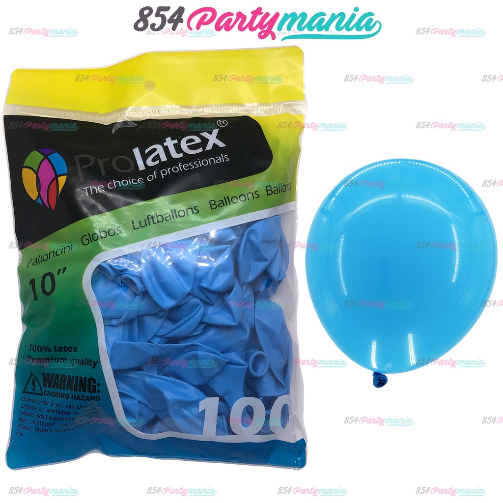 100PCS Size 10 Balloons Standard Prolatex Ordinary Birthday Party Needs ...