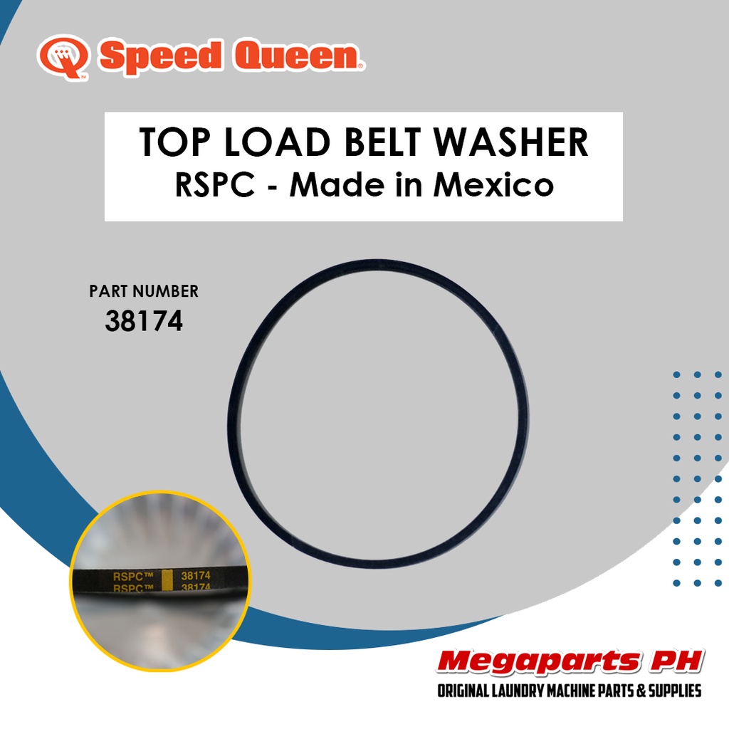 Speed Queen Top Load Washer Belt (Genuine Parts) #38174 | Shopee ...