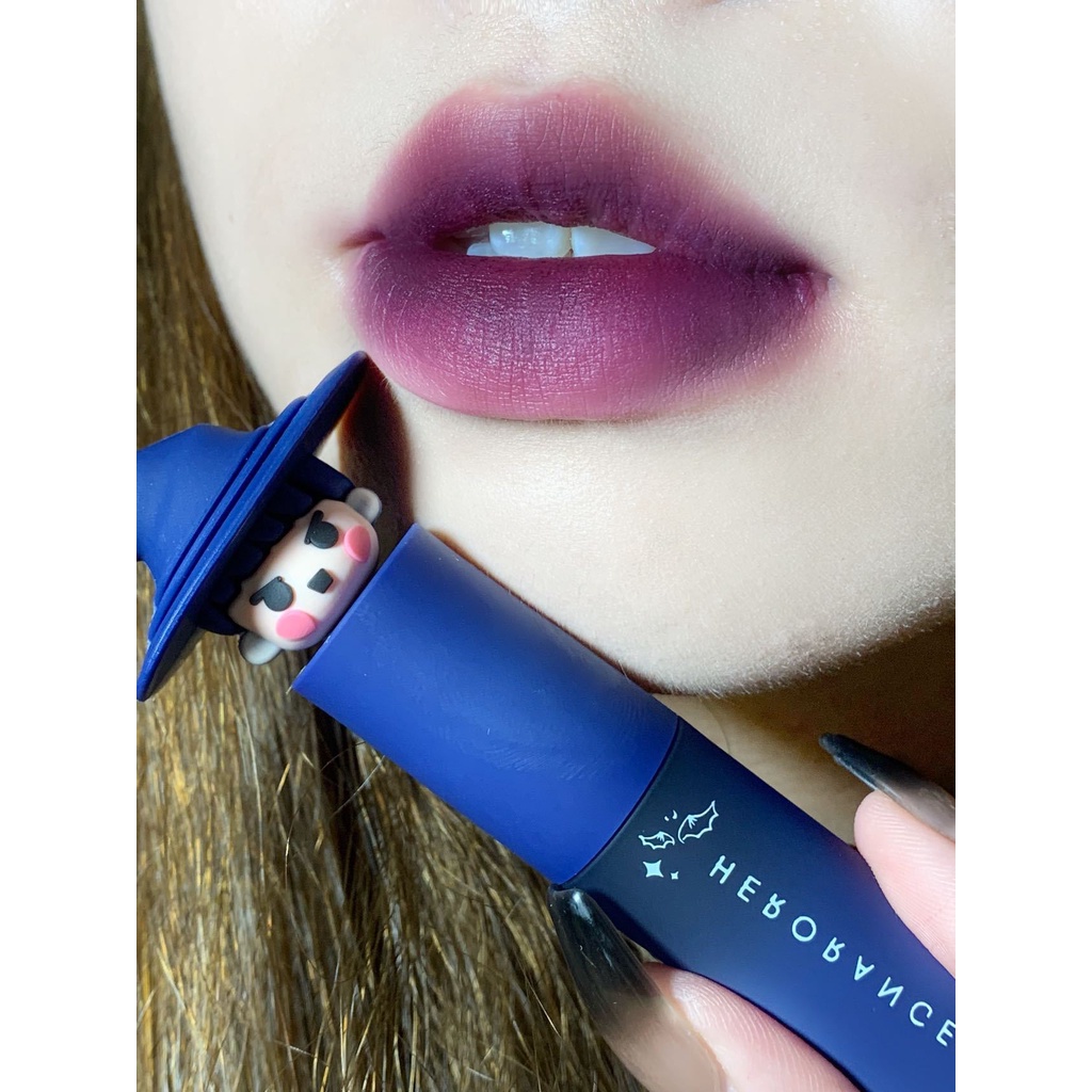 Playful Little Witch Lip Gloss Cartoon Does Not Fade Matte Fog Makeup ...
