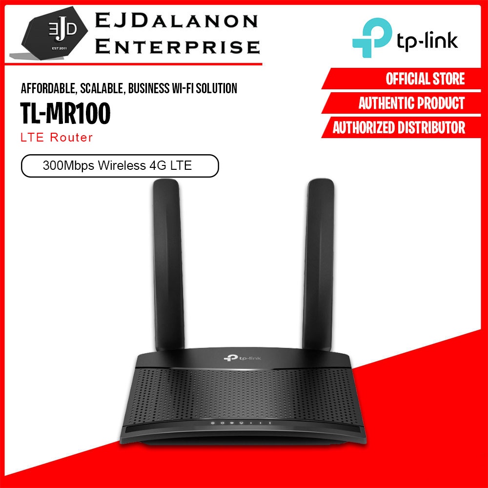 TP-Link Tl-Mr100 300 Mbps Wireless N 4G LTE Router 3G/4G Routers ...