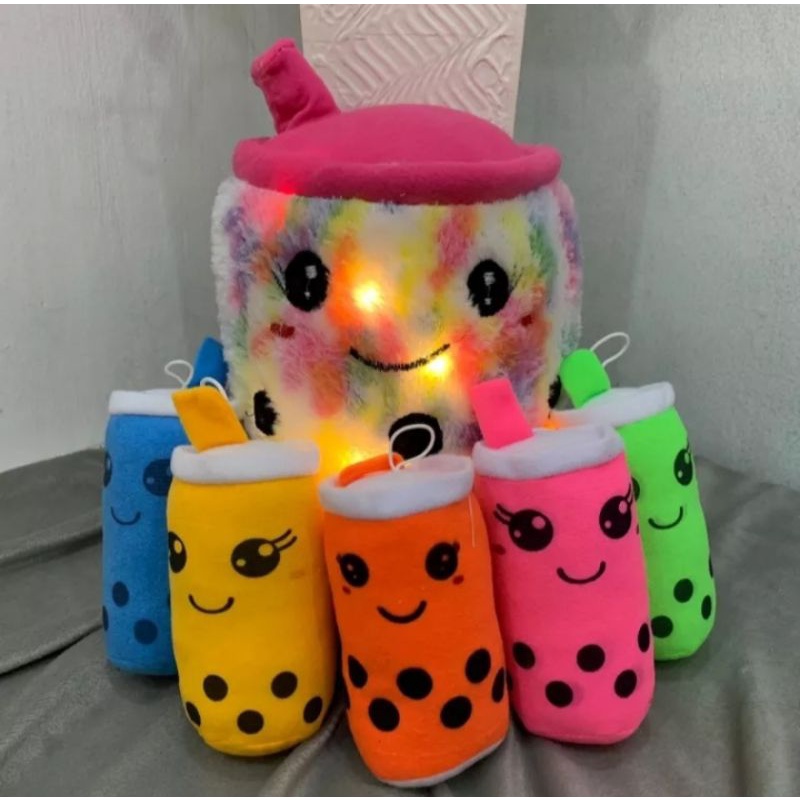 Rainbow LED boba doll | Shopee Philippines