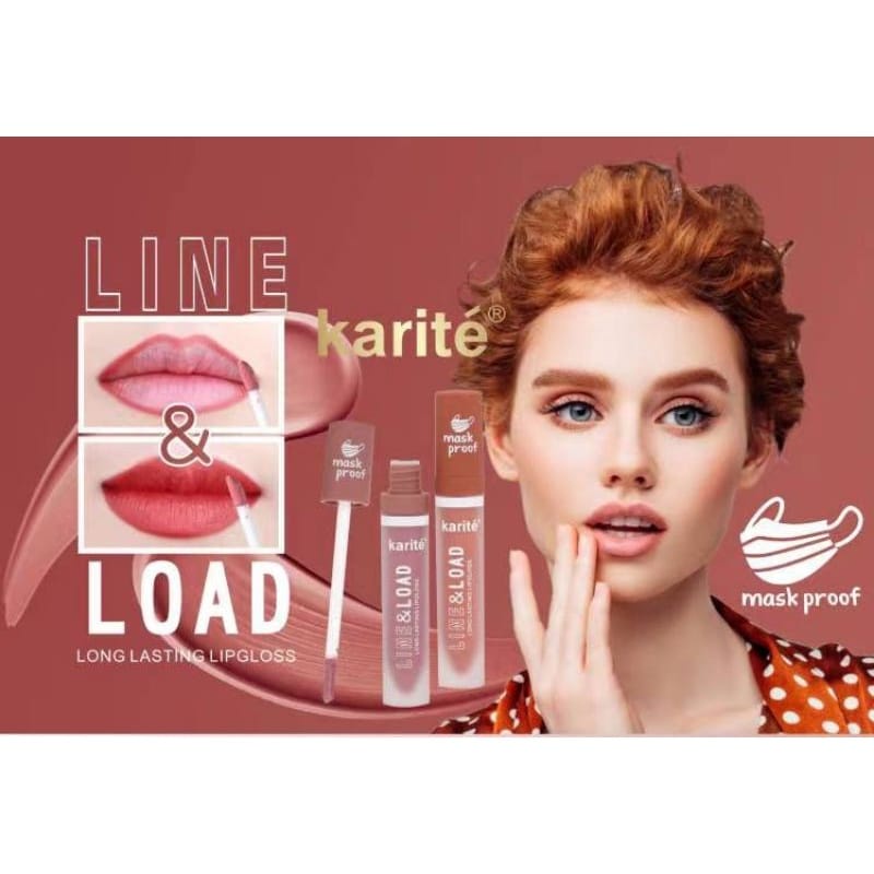 KARITE Line & Load Long-Lasting Lipgloss (1pcs) | Shopee Philippines