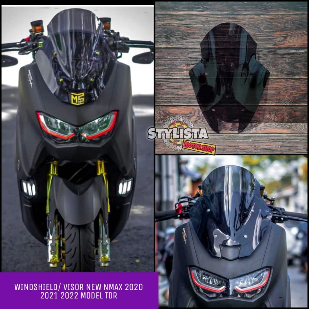 Visor MODEL TDR NEW NMAX 2020 2021 2021 WINDSHIELD NMAX 2020 2021 MODEL ...