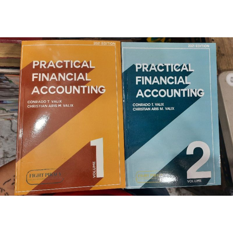Practical Financial Accounting Vol. 1 & 2 2019 and 2021 | Shopee ...