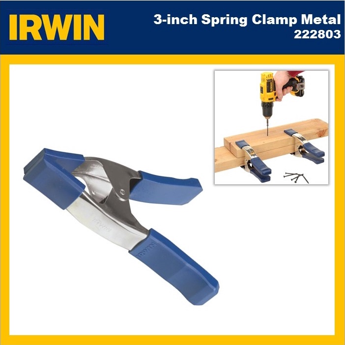 Irwin 3-inch Spring Clamp Metal - 222803 | Shopee Philippines
