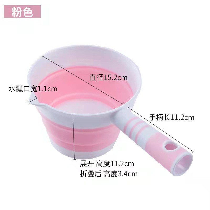 Multipurpose Silicone Collapsible Mini Water Dipper Tabo | Shopee ...