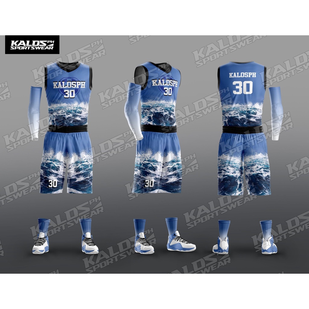 00119 SEAFARER MARINE SEAMAN DESIGN BASKETBALL JERSEY SET SANDO AND ...