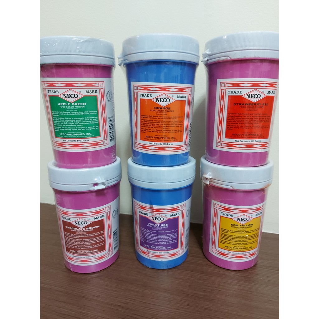NECO Food Color Powder 500 grams NECO FUCHSINE | Shopee Philippines