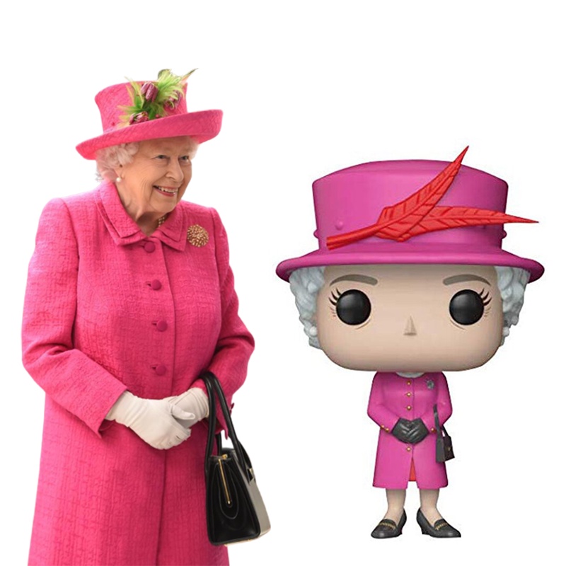 Pvc Queen Elizabeth Ii Figure With Adorable Corgi In Box Color ...