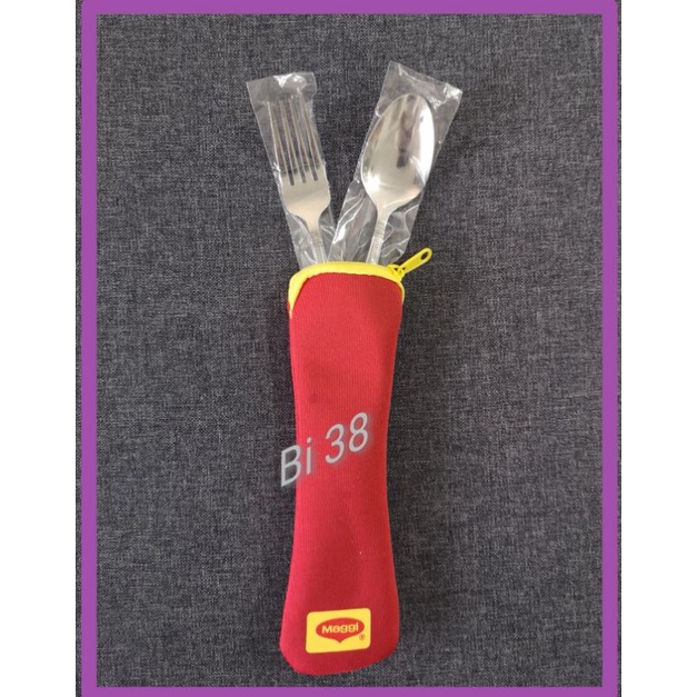 Fork & Spoon with Maggi Cover | Shopee Philippines