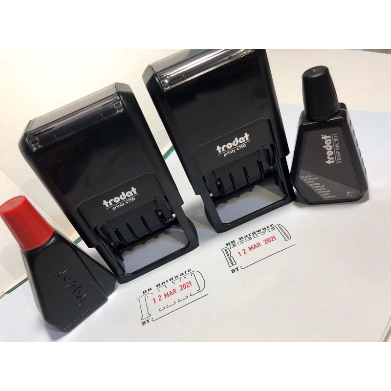 Trodat 4750 Dater stamp | Shopee Philippines