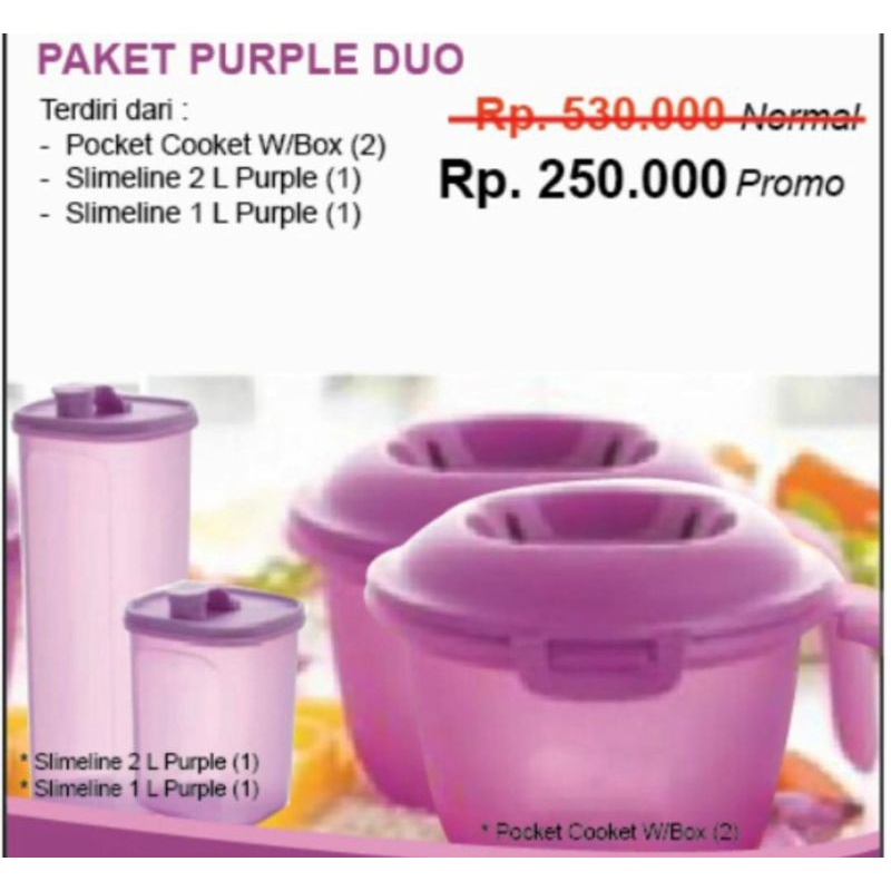 Complete Purple Duo Package | Shopee Philippines