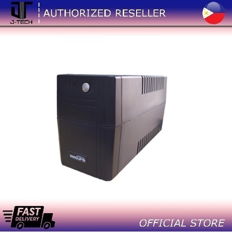 SECURE UPS 1000VA/700WATTS/ 4-SOCKETS UNINTERRUPTIBLE POWER SUPPLY W ...