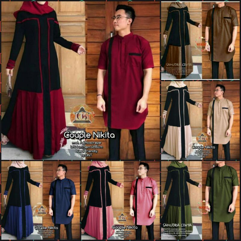 Muslim Couple Ocean of Love Denita Nikita Pakistani Koko Kurta Gamis ...