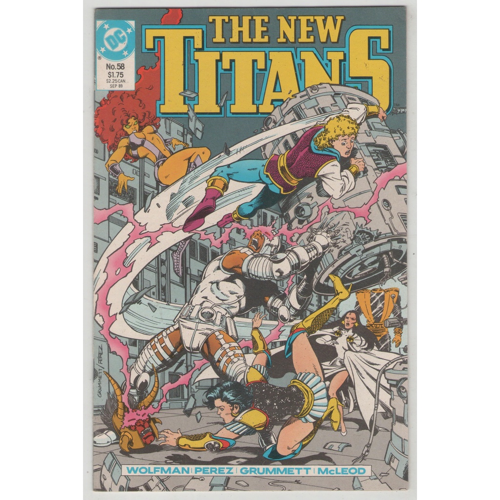 New Titans 58, 59, 60, 61, 62, 64, 65 (1989-90) Batman, Deathstroke ...