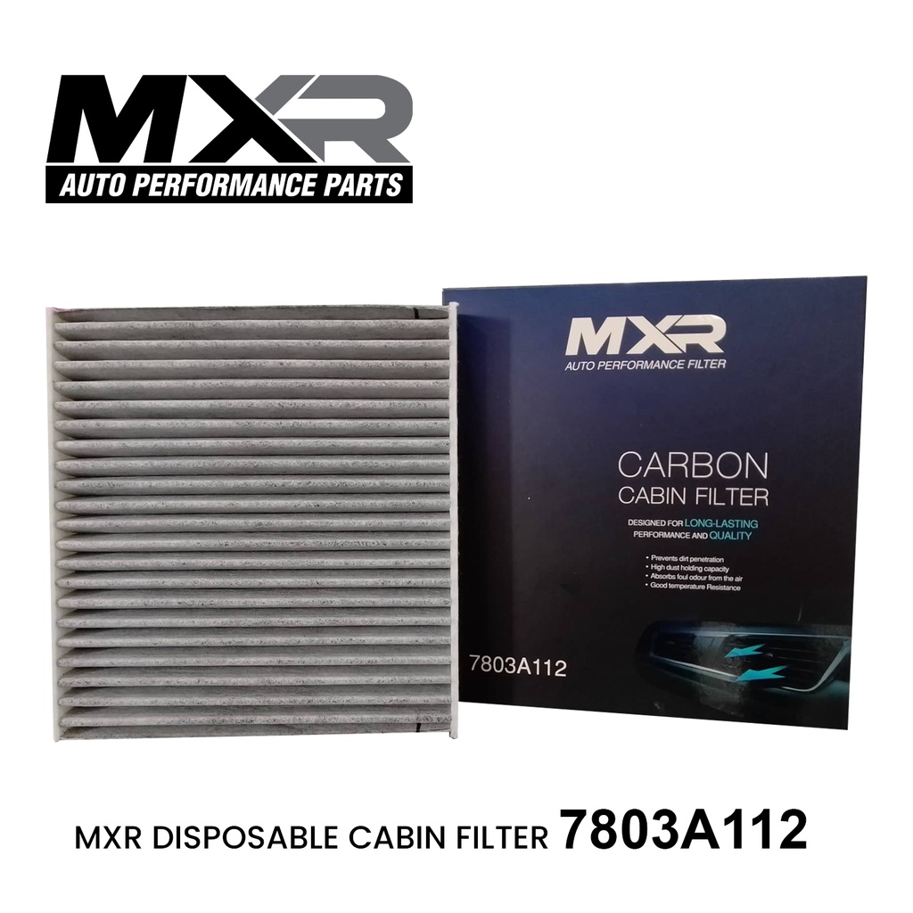 MXR CABIN FILTER (7803A112) FOR MITSUBISHI, NISSAN & ISUZU | Shopee ...