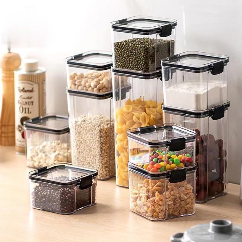 SALE Airtight Food Storage Kitchen Container Multigrain Snap Lock Tank ...