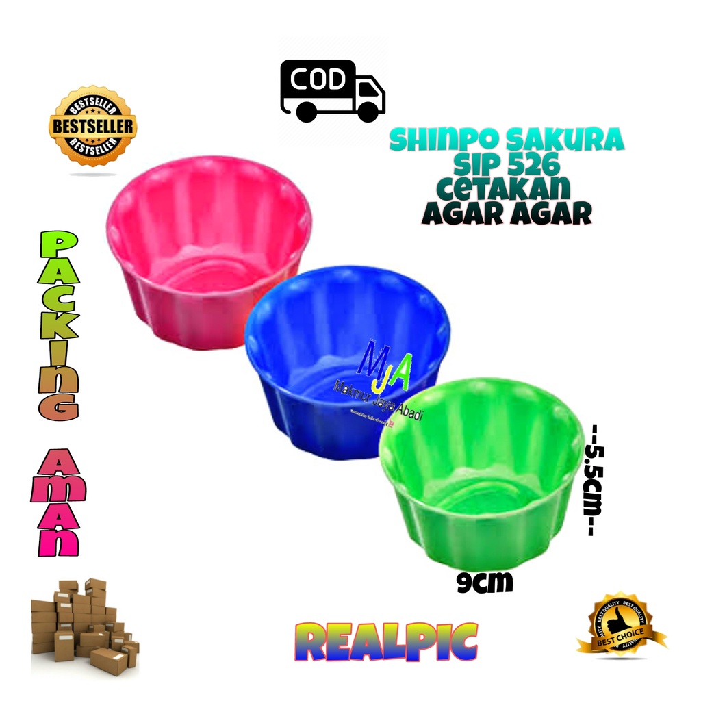 MOLD AGAR / JELLY / PUDDING / JASMINE CHOCOLATE / SHINPO SAKURA SIP 526 ...
