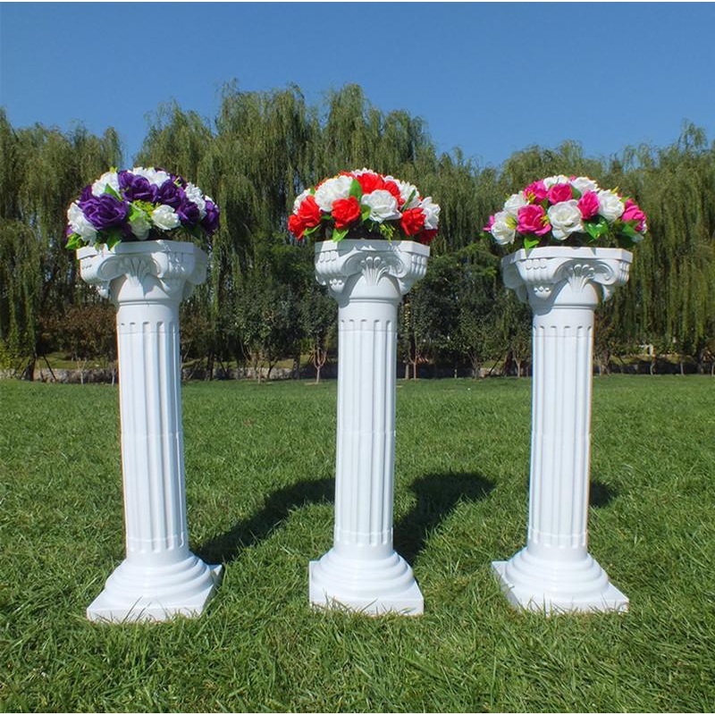 White Roman Column Wedding Road/Pillar (FP-461) 27x 87cm | Shopee ...
