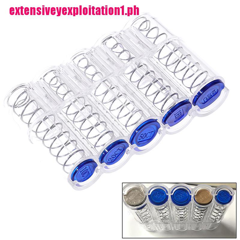 [EP]Creative Storage Coins Purse Storage Box Euro Coin Dispenser Coin ...