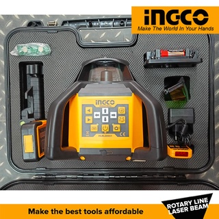 Ingco HLRL30051 Self Leveling Line Rotary Laser Level GREEN Laser Beams ...