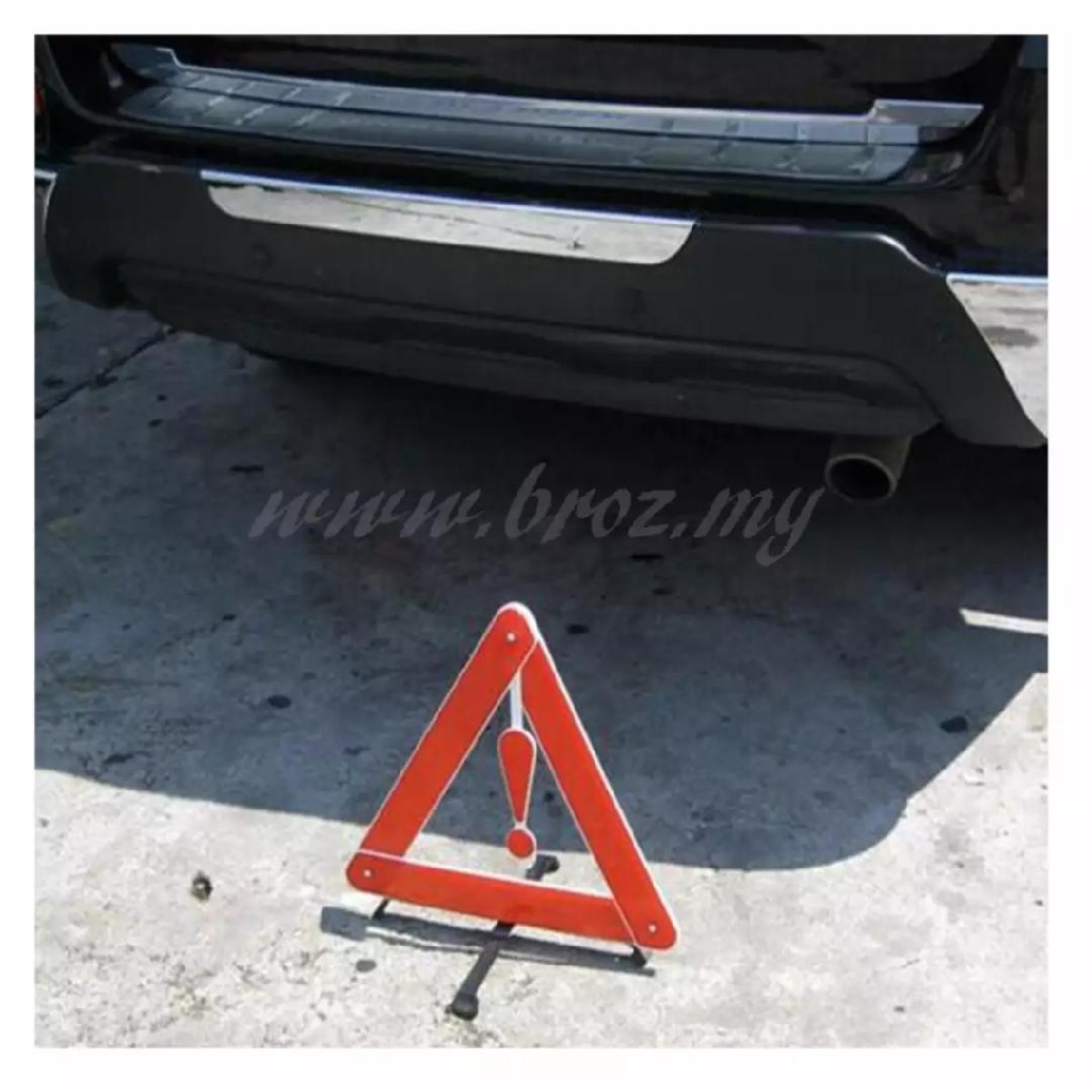 Reflective Foldable Road Emergency Red Triangle Roadside Car Emergency ...