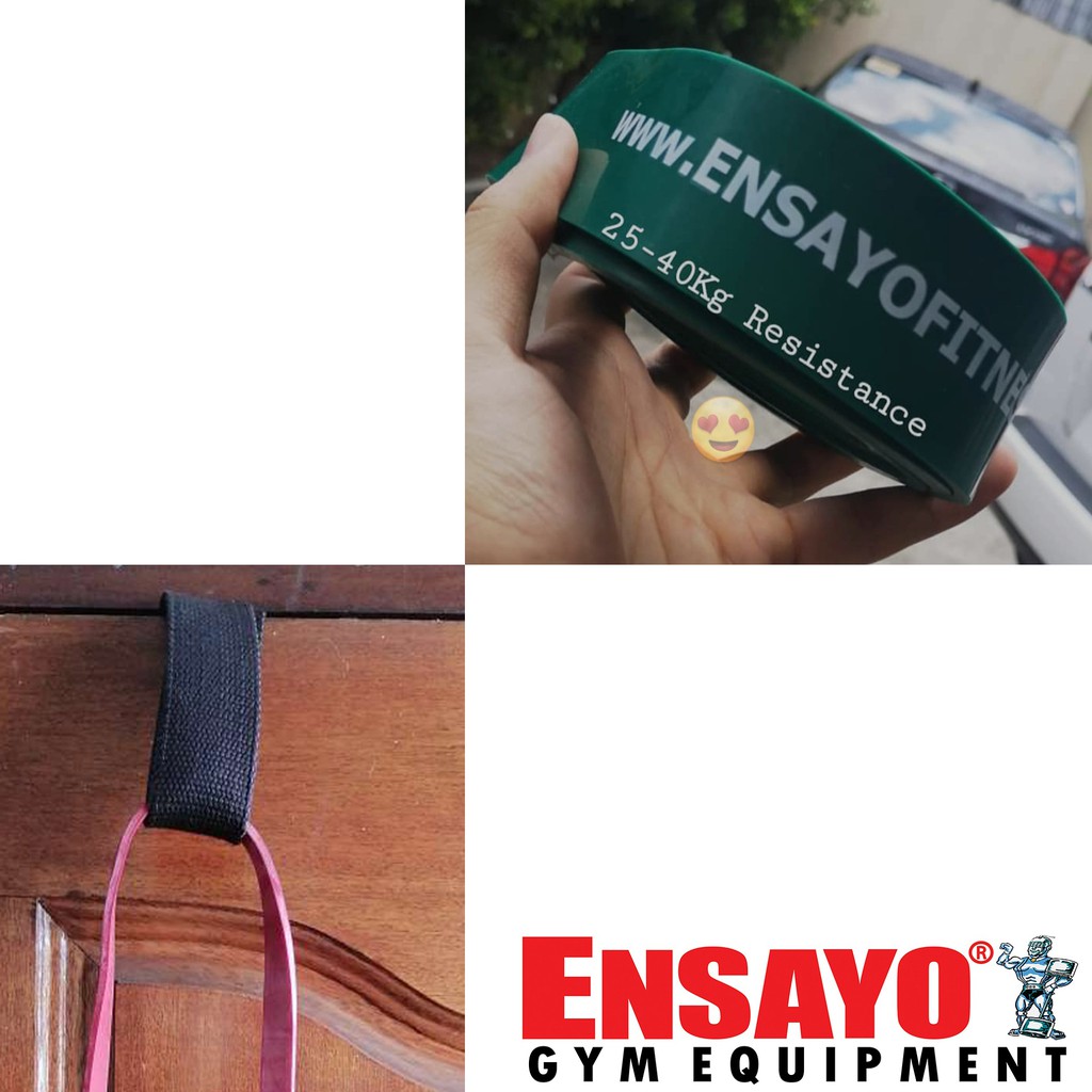 ENSAYO Long BANDS 41-inch Loop Exercise Powerbands Resistance Rubber ...