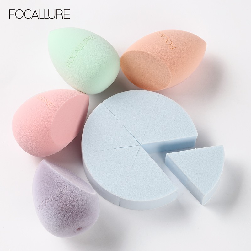 FOCALLURE MakeUp Puff Sponge Beauty Tools Soft Blending Makeup Tools ...