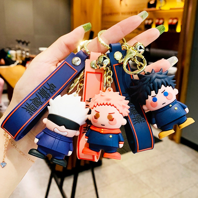 Anime Jujutsu Kaisen Itadori Yuji Gojo Satoru Ryomen Sukuna Pvc Pendent ...