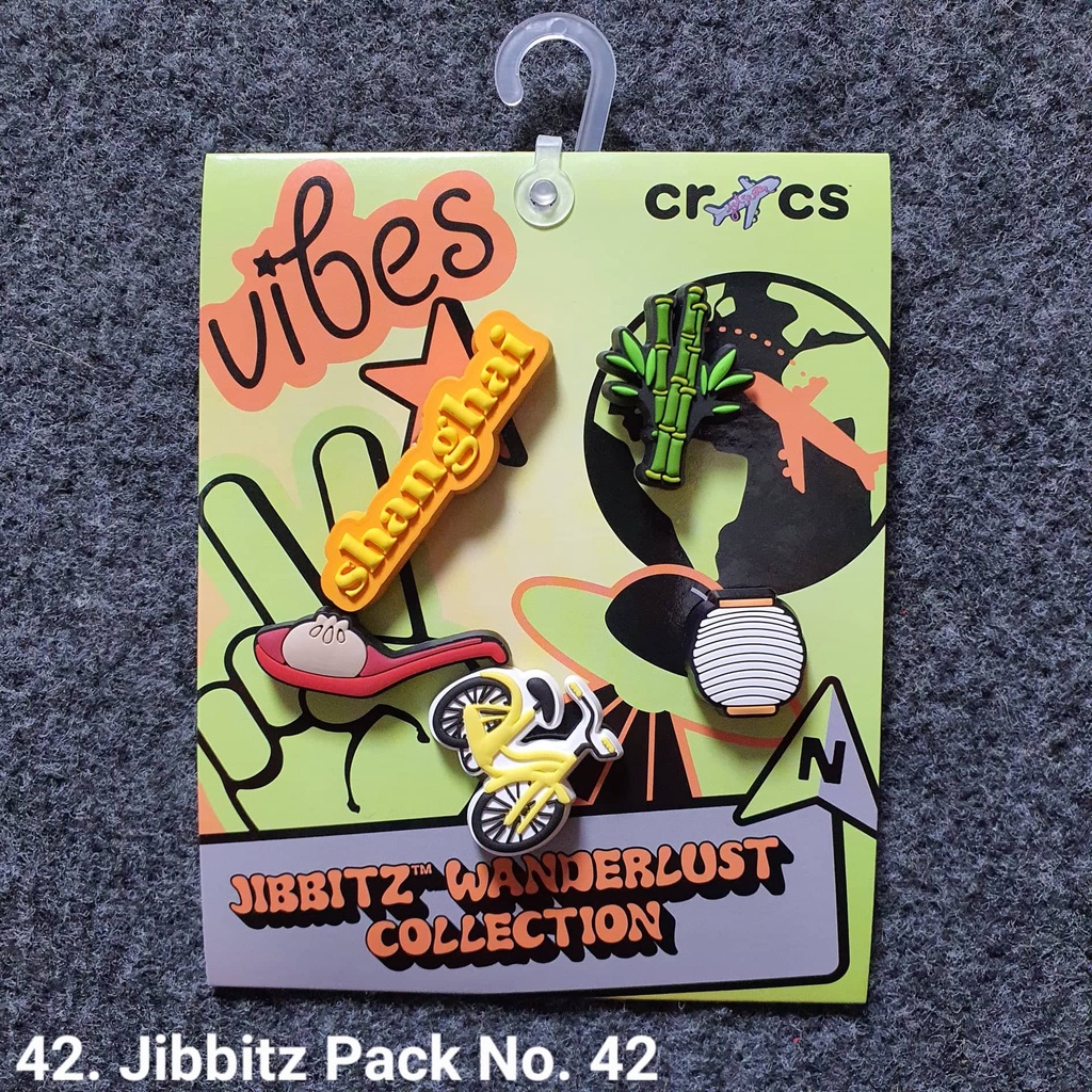 ONHAND Authentic Jibbitz Pack designs 41 - 80 Hole Shoes Charms ...